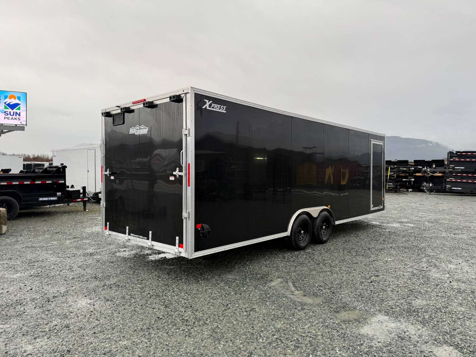 2025 Alcom XLT Pro 8.5x24 Car Hauler Enclosed Cargo Trailer w/ Side ...