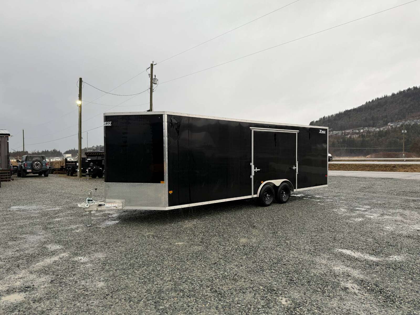 2025 Alcom XLT Pro 8.5x24 Car Hauler Enclosed Cargo Trailer w/ Side ...